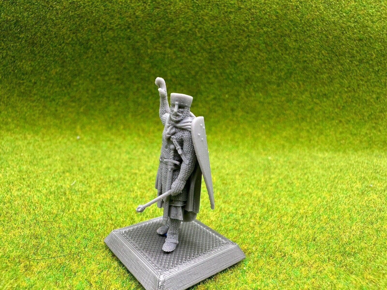 Reconquer Designs Miniature Medieval Count Arnaut VI 28mm War - Etsy