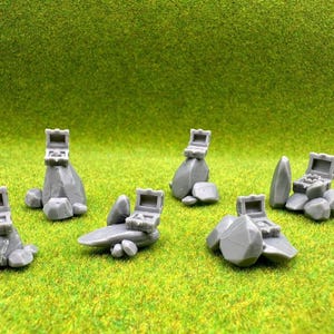Reconquer Designs 28mm Game Markers Treasure Medieval War Game 3D Print ...