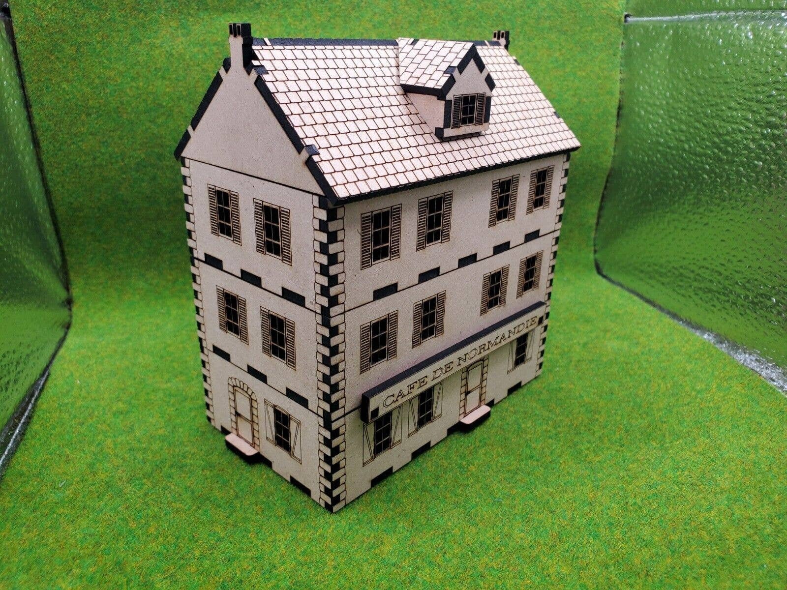 1:87 HO Scale Cafe De Normandie Normandy Cafe Model Building ...