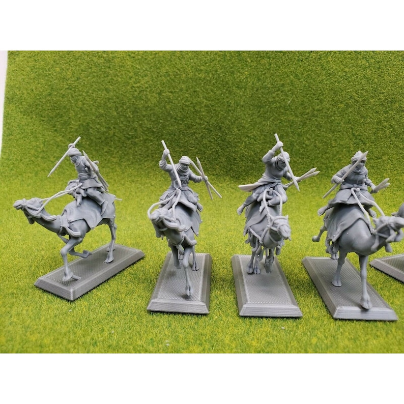 Caballero Miniatures 28mm Berber Camel Riders Warriors 3D - Etsy