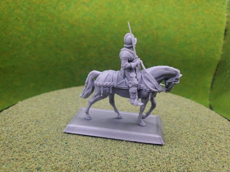 Reconquer Miniature 28mm the Conquistador Knight Horseman - Etsy
