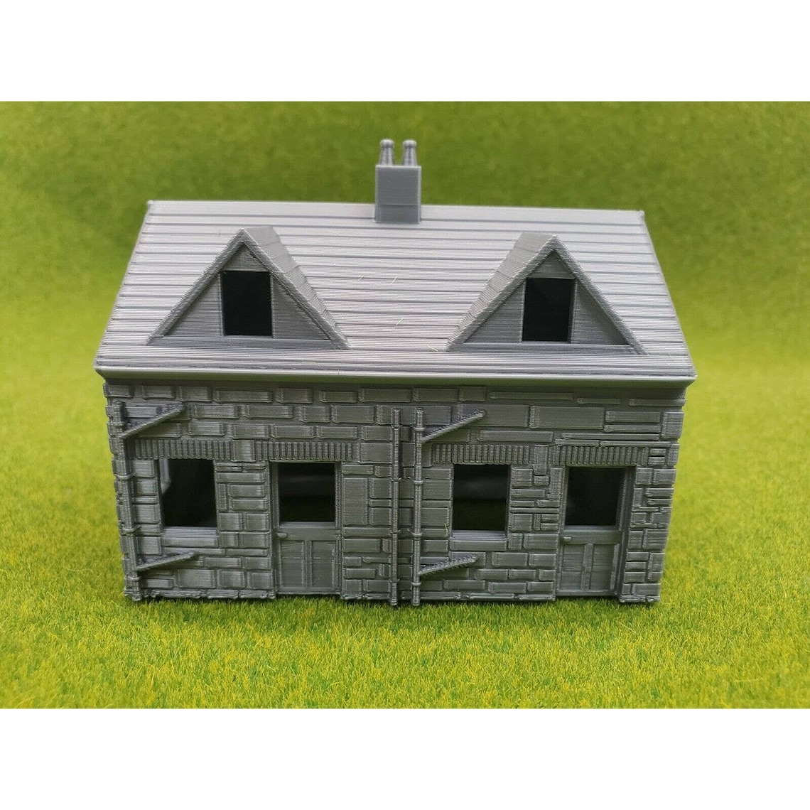 HO Scale Slate Cottage 1:87 Scale 3D Print - Etsy UK