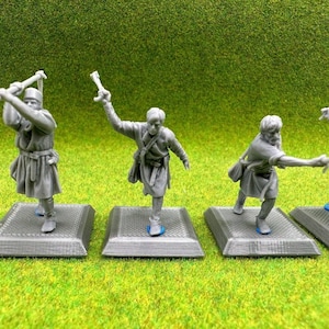 Reconquer Designs Miniature Medieval Iberian Slingers 28mm War Game - Etsy