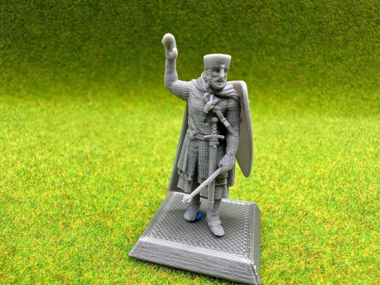 Reconquer Designs Miniature Medieval Count Arnaut VI 28mm War - Etsy