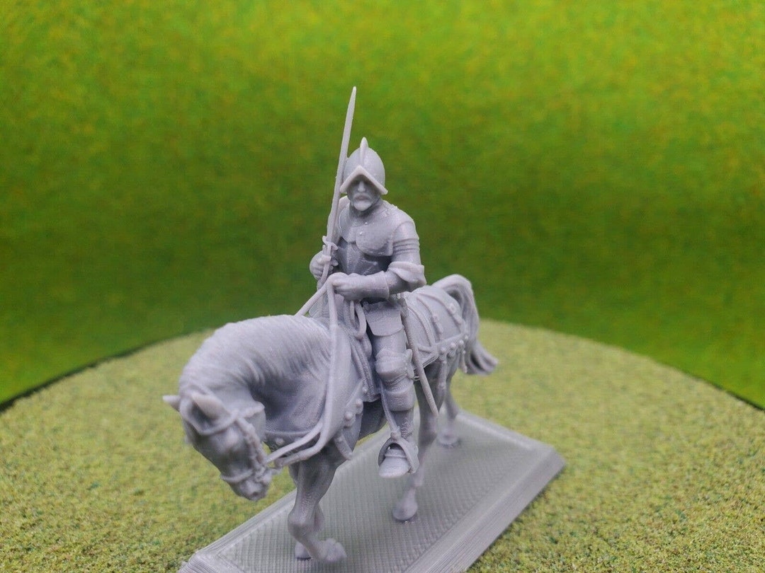 Reconquer Miniature 28mm the Conquistador Knight Horseman - Etsy