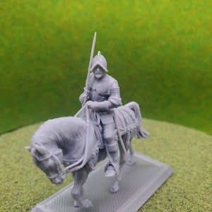 Reconquer Miniature 28mm the Conquistador Knight Horseman - Etsy