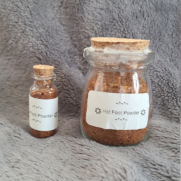 Hot Foot Powder - Etsy