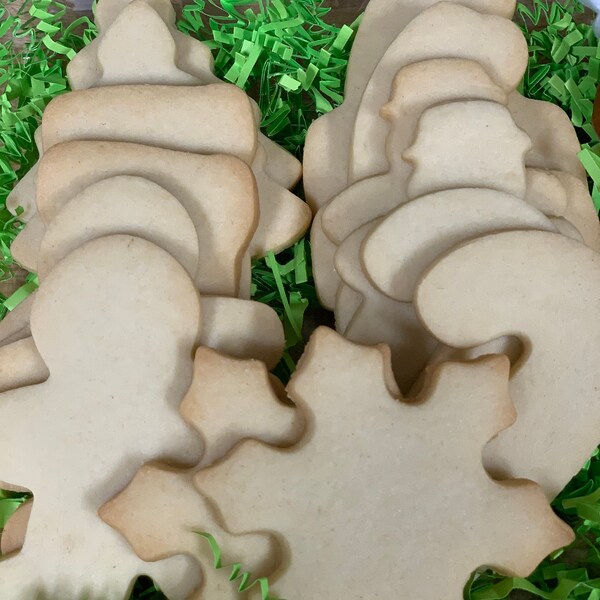 Undecorated Sugar Cookies - Etsy