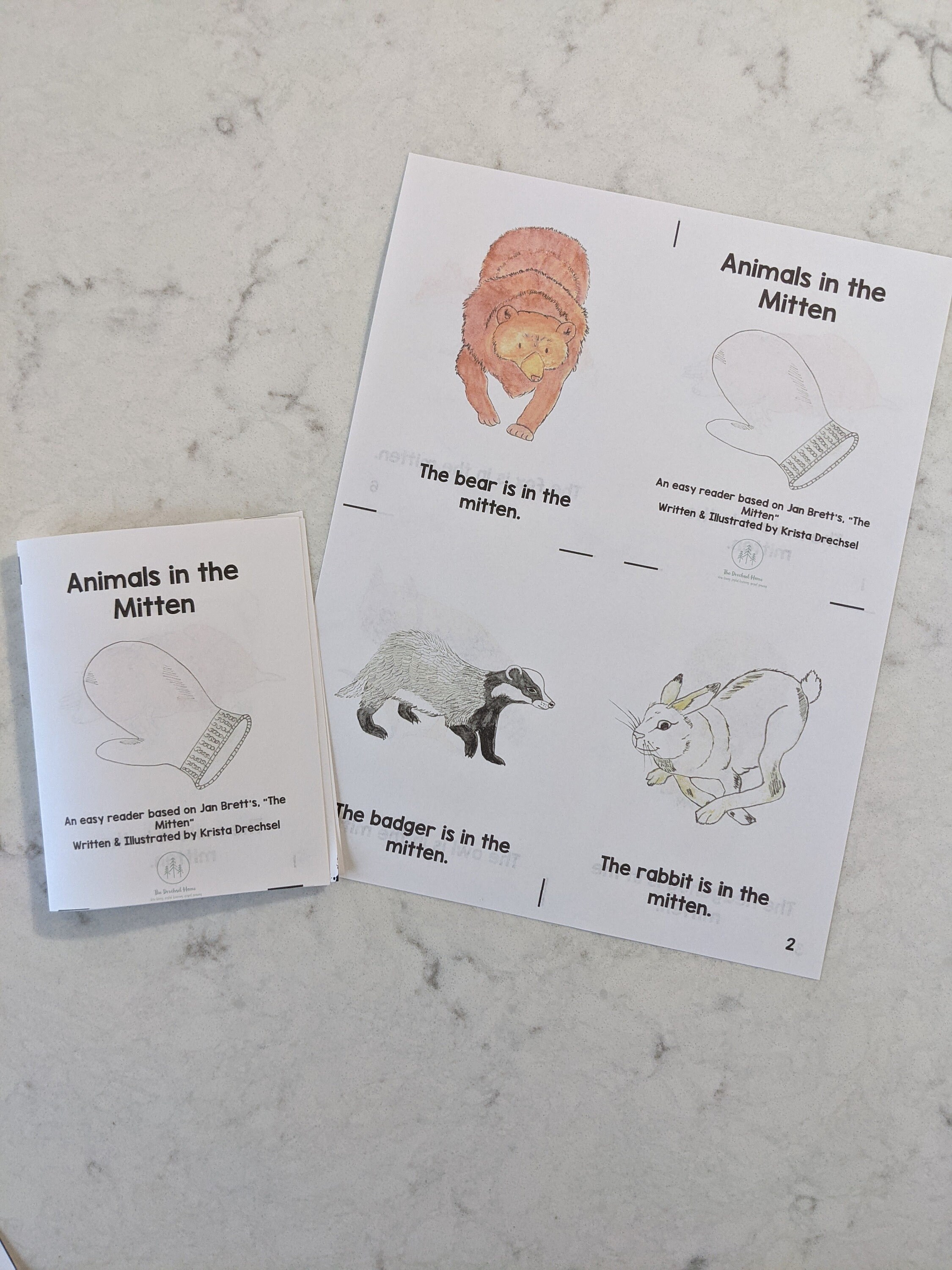 The Mitten - Literacy Pack / Learning Bundle / Mini Unit - Etsy