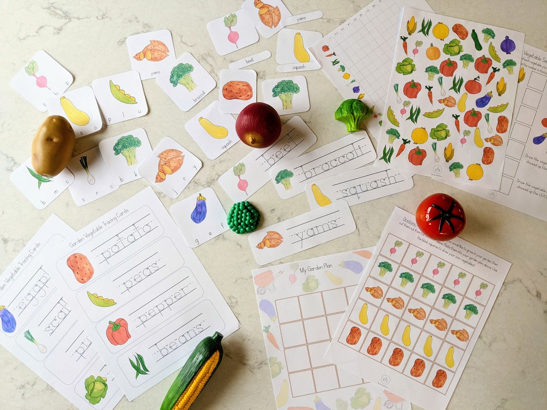 Garden Vegetable BUNDLE - Etsy