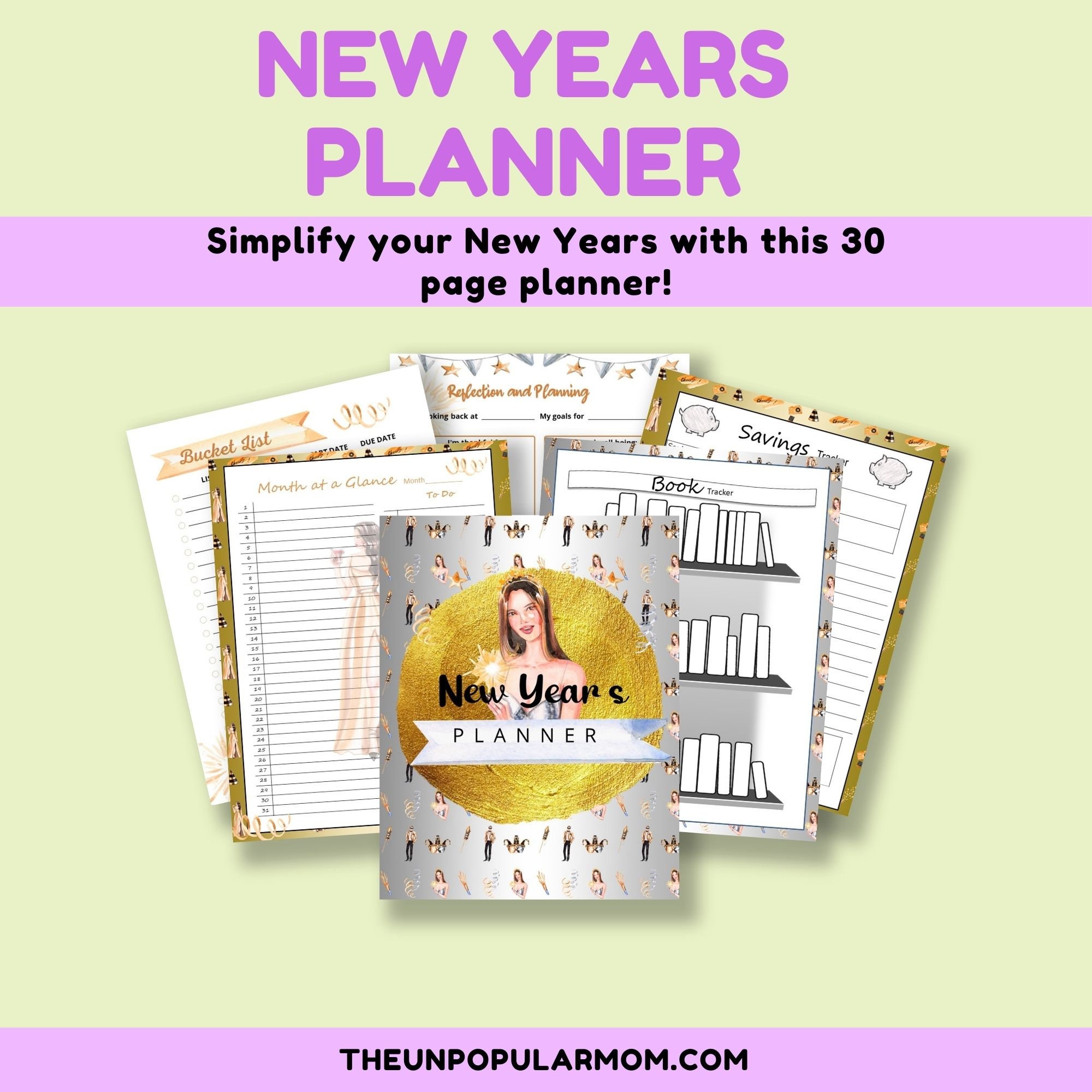 2022 Ultimate Planner for Making the New Year the Best One Yet New Year ...
