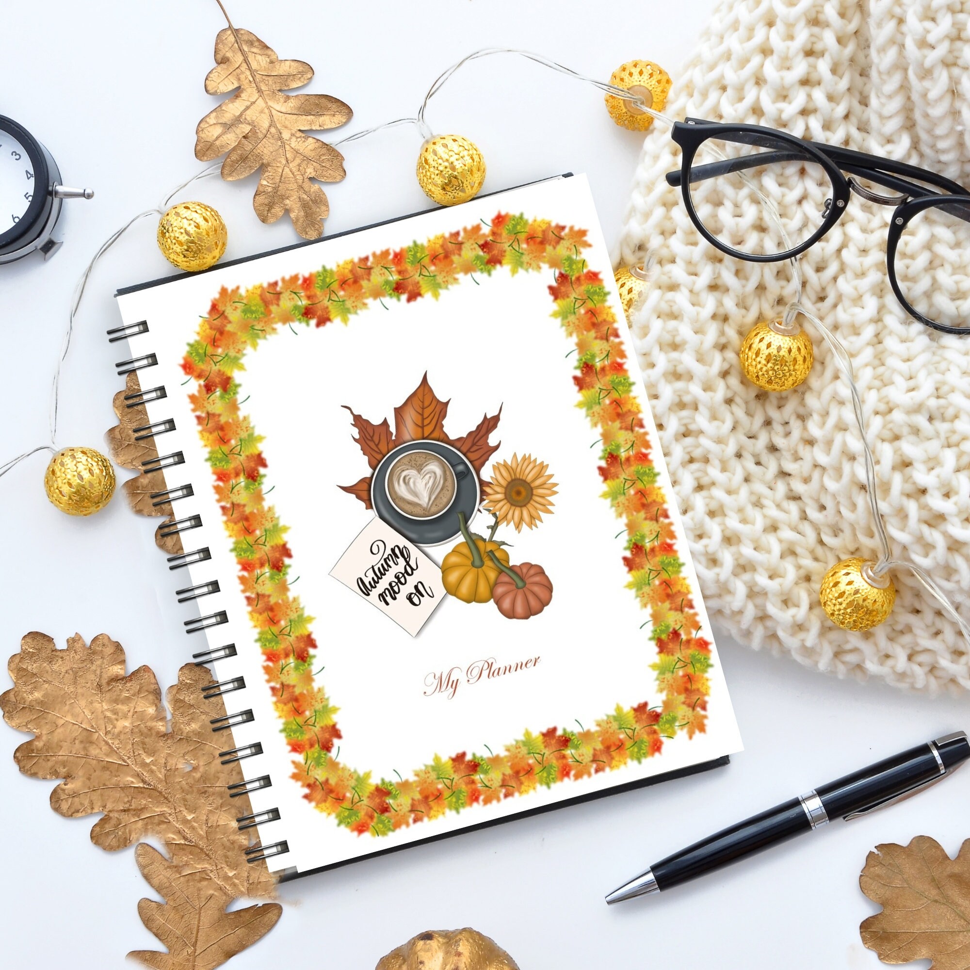 Fall Calendar - Fillable! Printable or Fill It Out After Downloading It ...