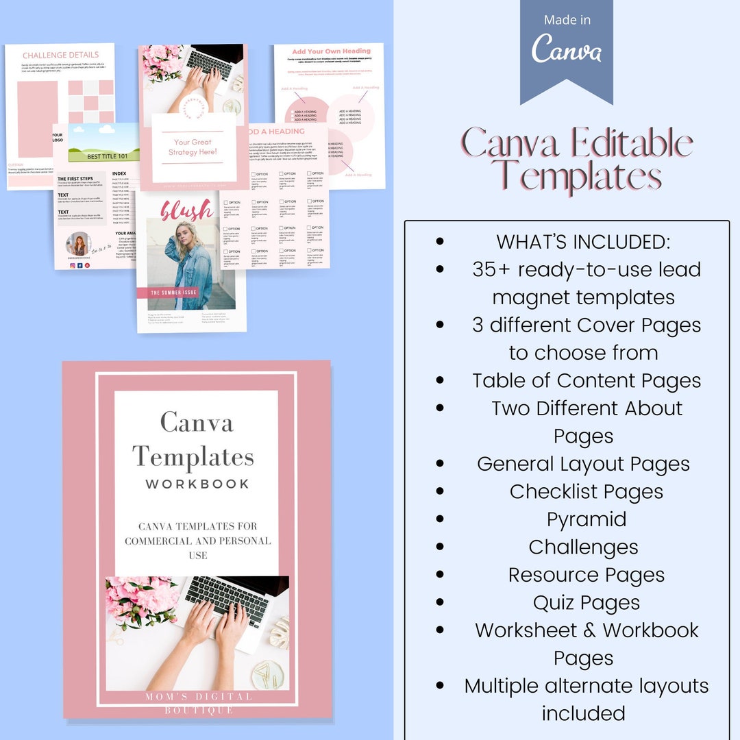 Editable Ebook Templates, Canva Blogger Templates, Writing Tools, Book ...