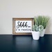 Shhh Im Reading Wood Sign | Reverse Canvas Framed Sign | Book Lover ...
