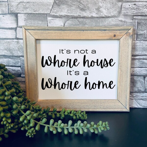 Funny Signs for Home Decor - Etsy