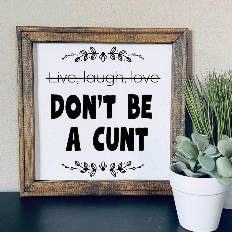 Inappropriate Sign - Etsy