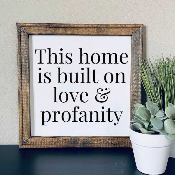 Funny Signs for Home Decor - Etsy