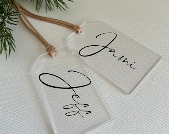 Christmas Tree Gift Tag for Christmas Presents Ornaments for Christmas ...