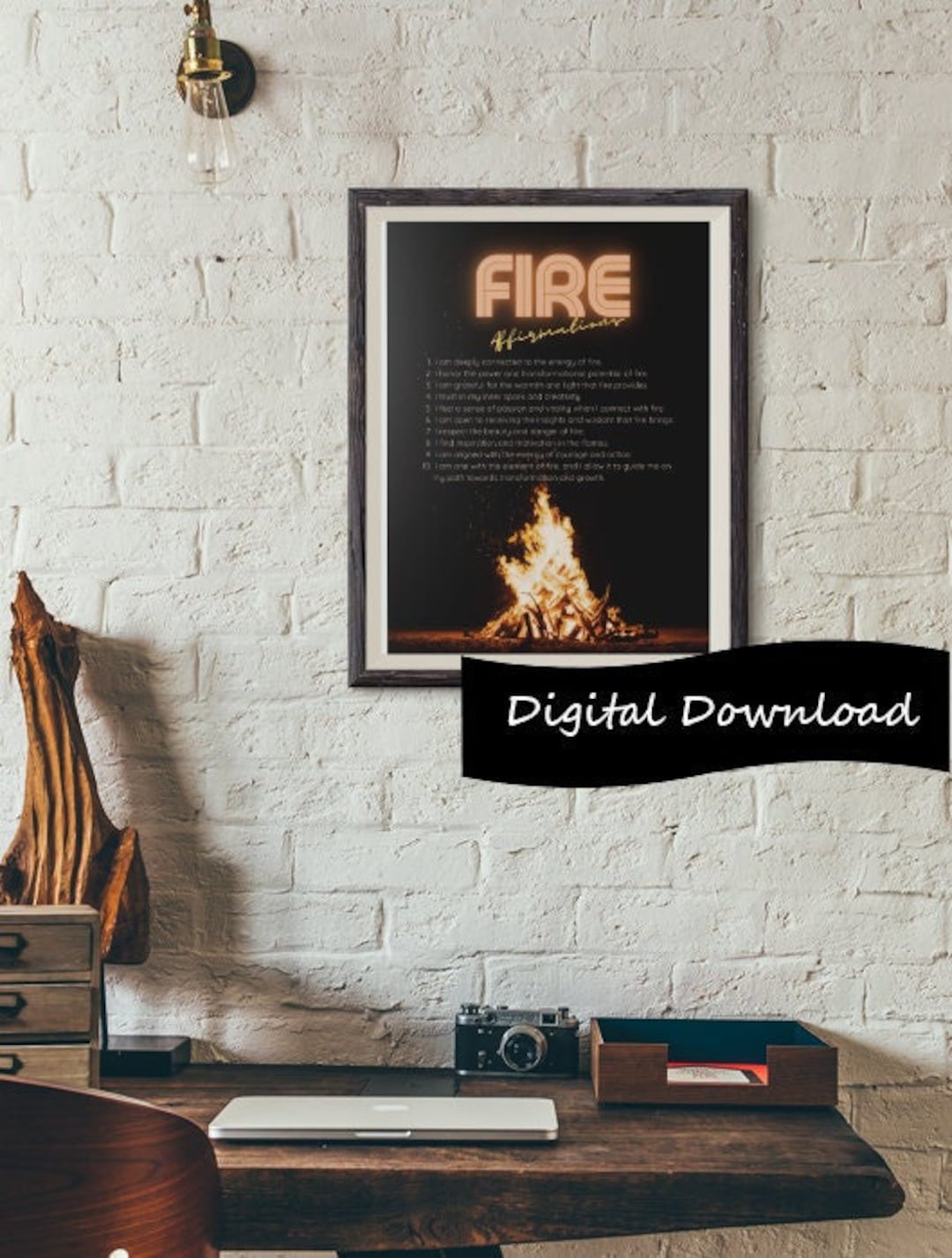 Fire Element Affirmations | Digital Download - Etsy