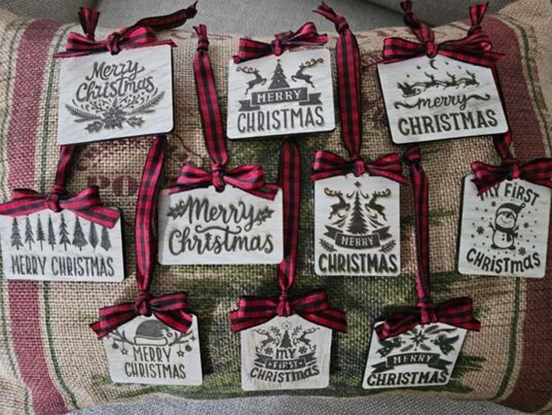 Christmas Ornaments Rectangle - Etsy