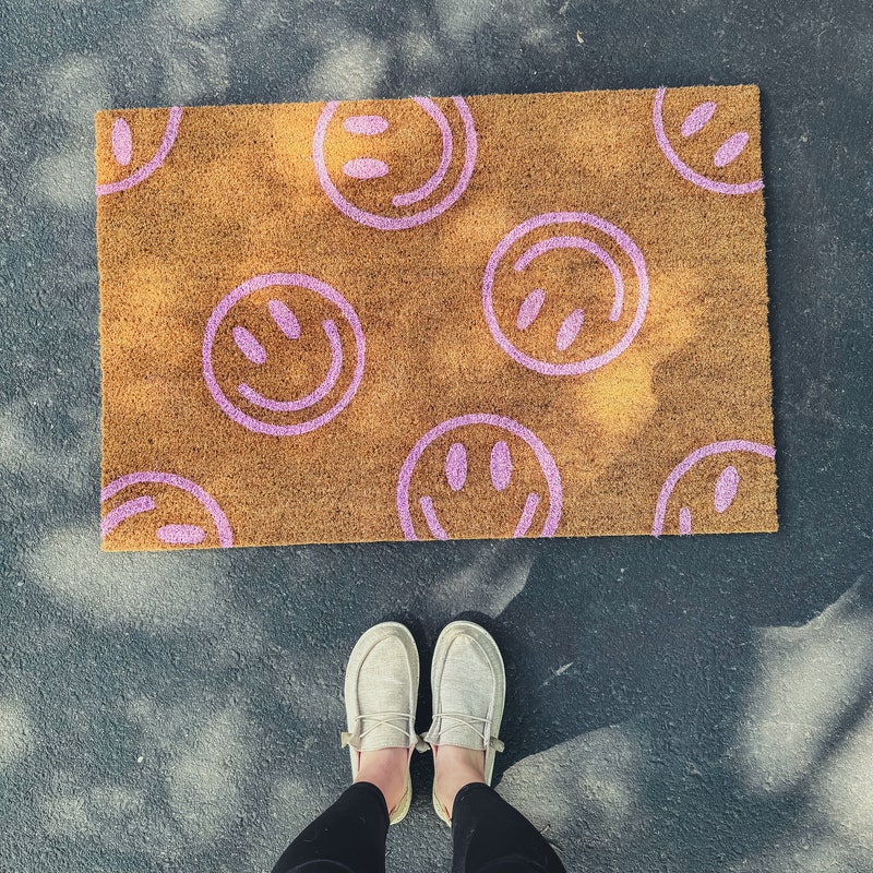 Trendy Doormat - Etsy