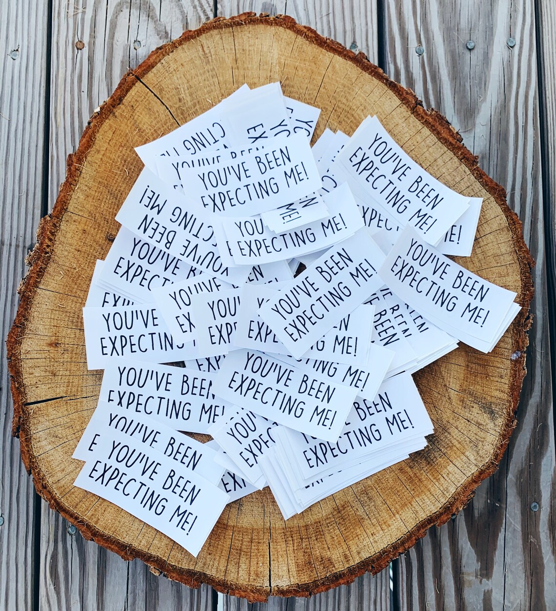 You've Been Expecting Me Packaging Stickers | Small Business Packaging ...