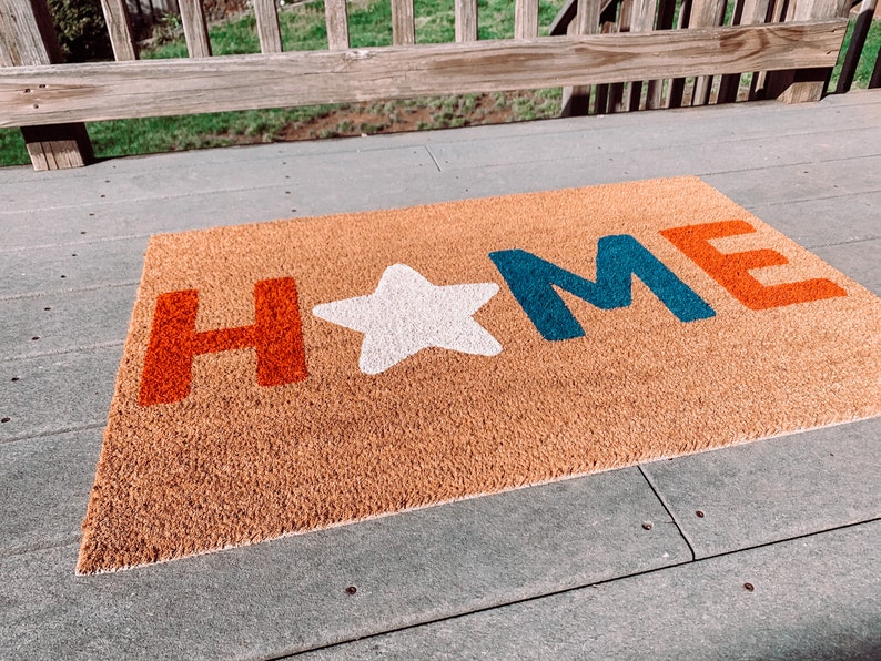 USA Home Doormat | Patriotic Welcome Mat | USA Themed Outdoor Doormat ...