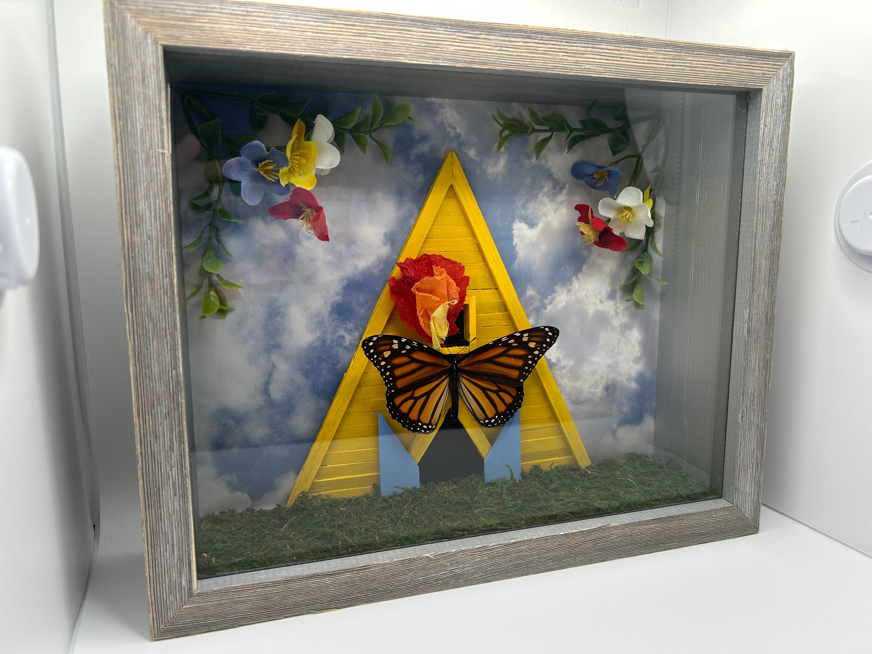 Custom Midsommar Monarch Butterfly Display - Etsy