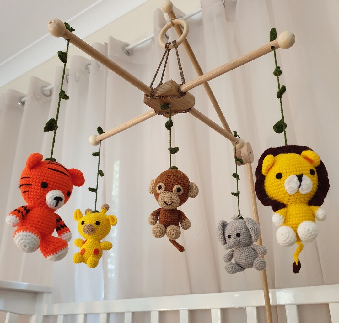 Baby Mobile - Savanna Animals - Etsy