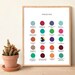 Boston Color Palette Print - Etsy
