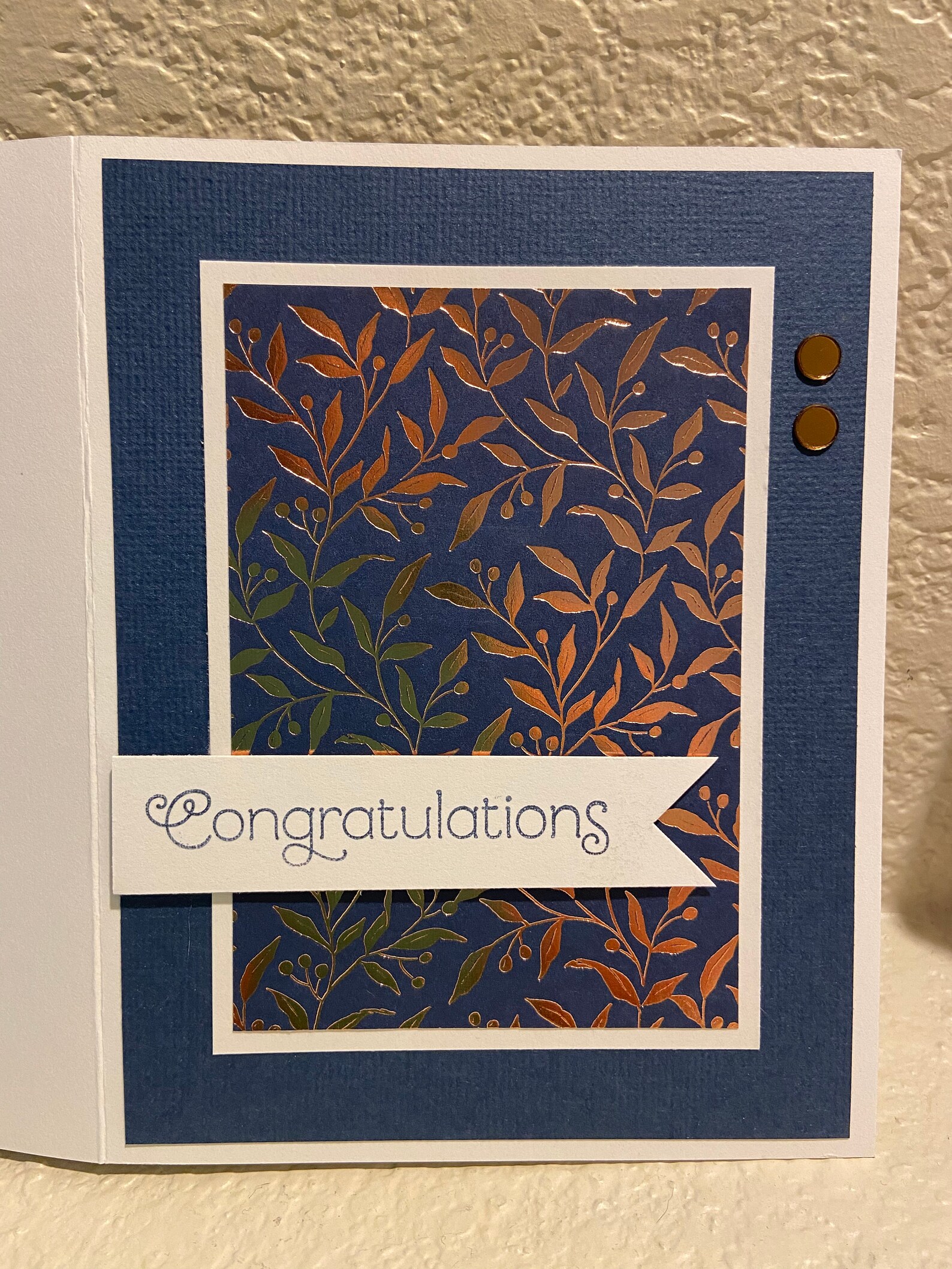 Handmade Congratulations Card - Etsy