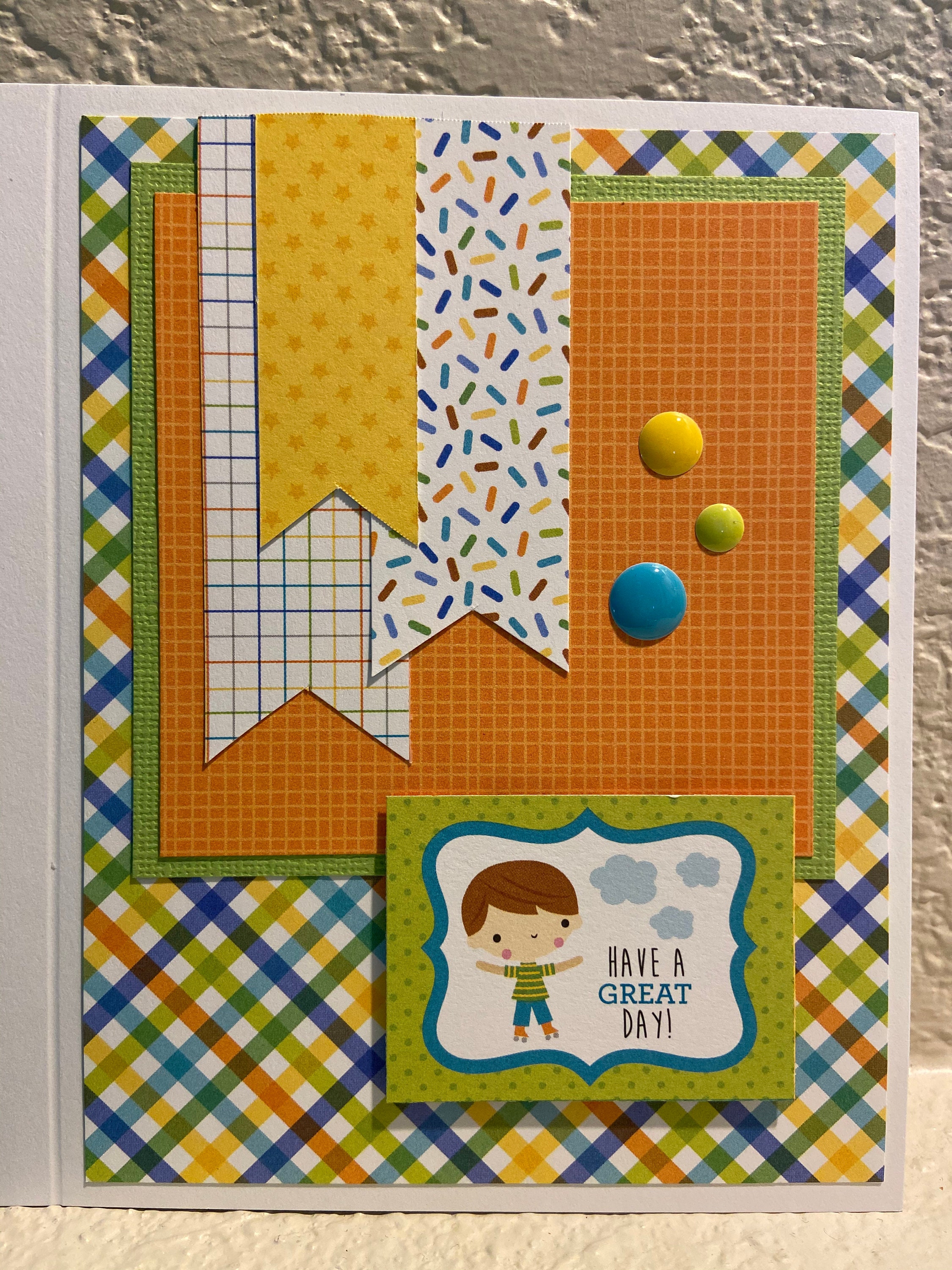 Handmade Happy Birthday Boy Card - Etsy