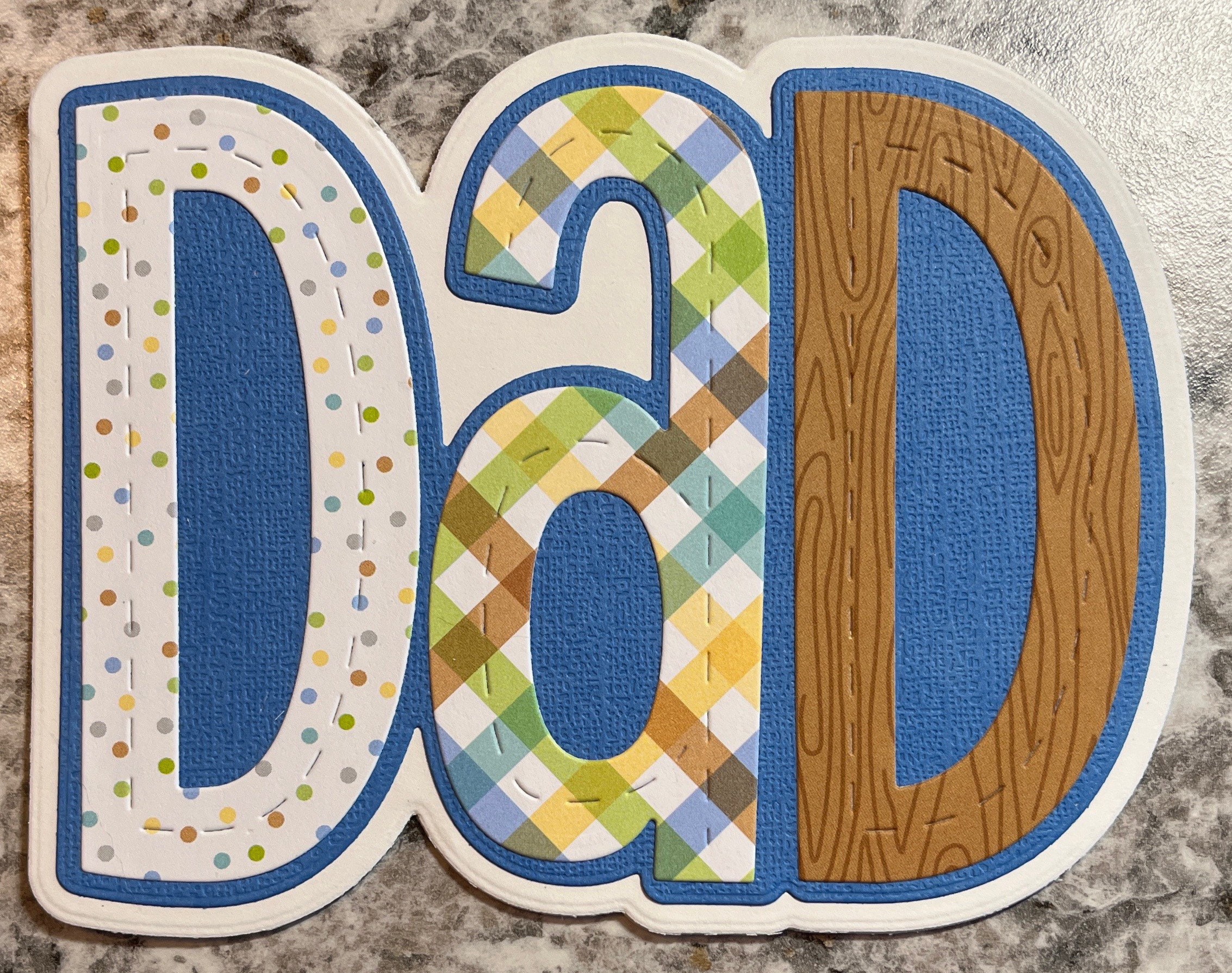 Handmade Dad Card - Etsy