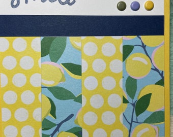 Handmade Smile Card | Etsy