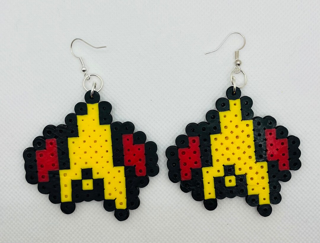 Star Trek Emblem Earrings Perler Beads - Etsy