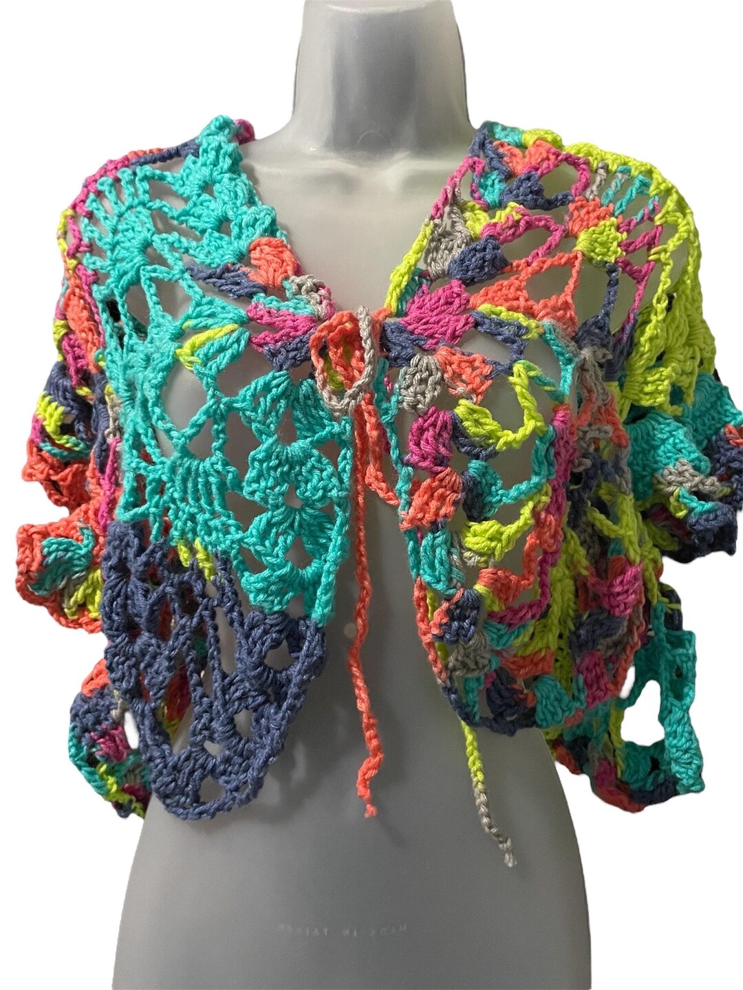 Crochet Butterfly Vest - Etsy