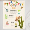Toy Story Bar Menu Digital Template - Etsy