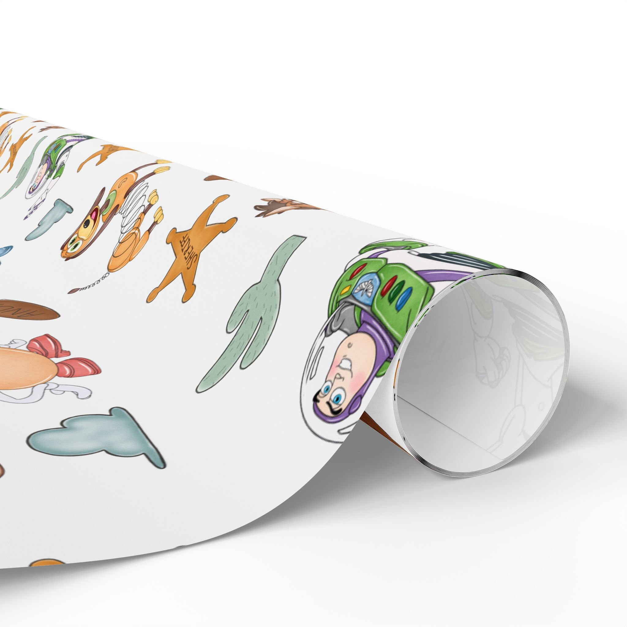 Toy Story Wrapping Paper, Gift Wrapping, Kids Gift Wrapping Paper - Etsy