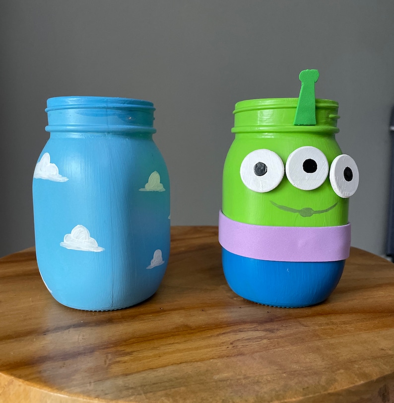 9 Bundle Toy Story Mason Jar Centerpieces Party Decor Bo - Etsy