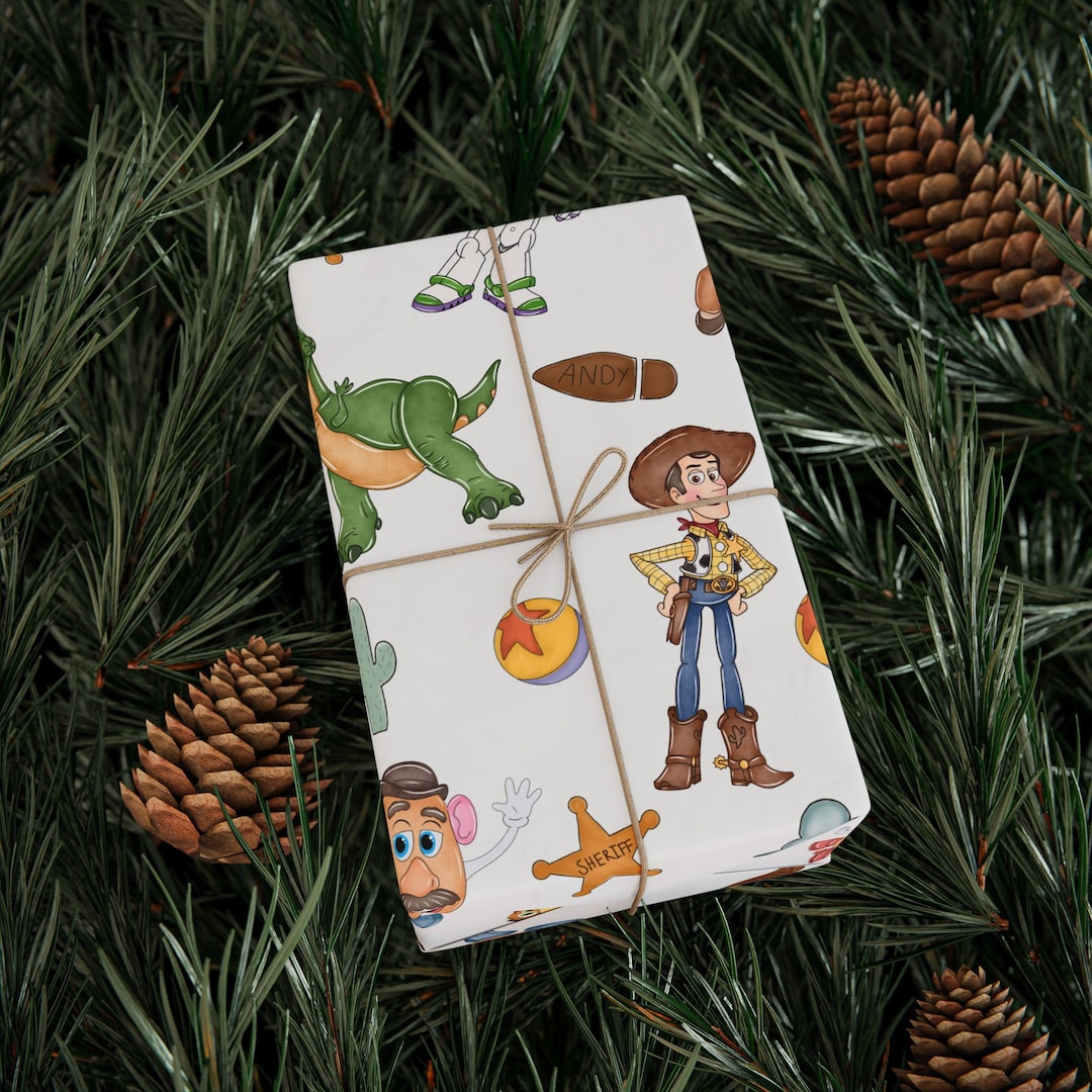 Toy Story Wrapping Paper, Gift Wrapping, Kids Gift Wrapping Paper - Etsy