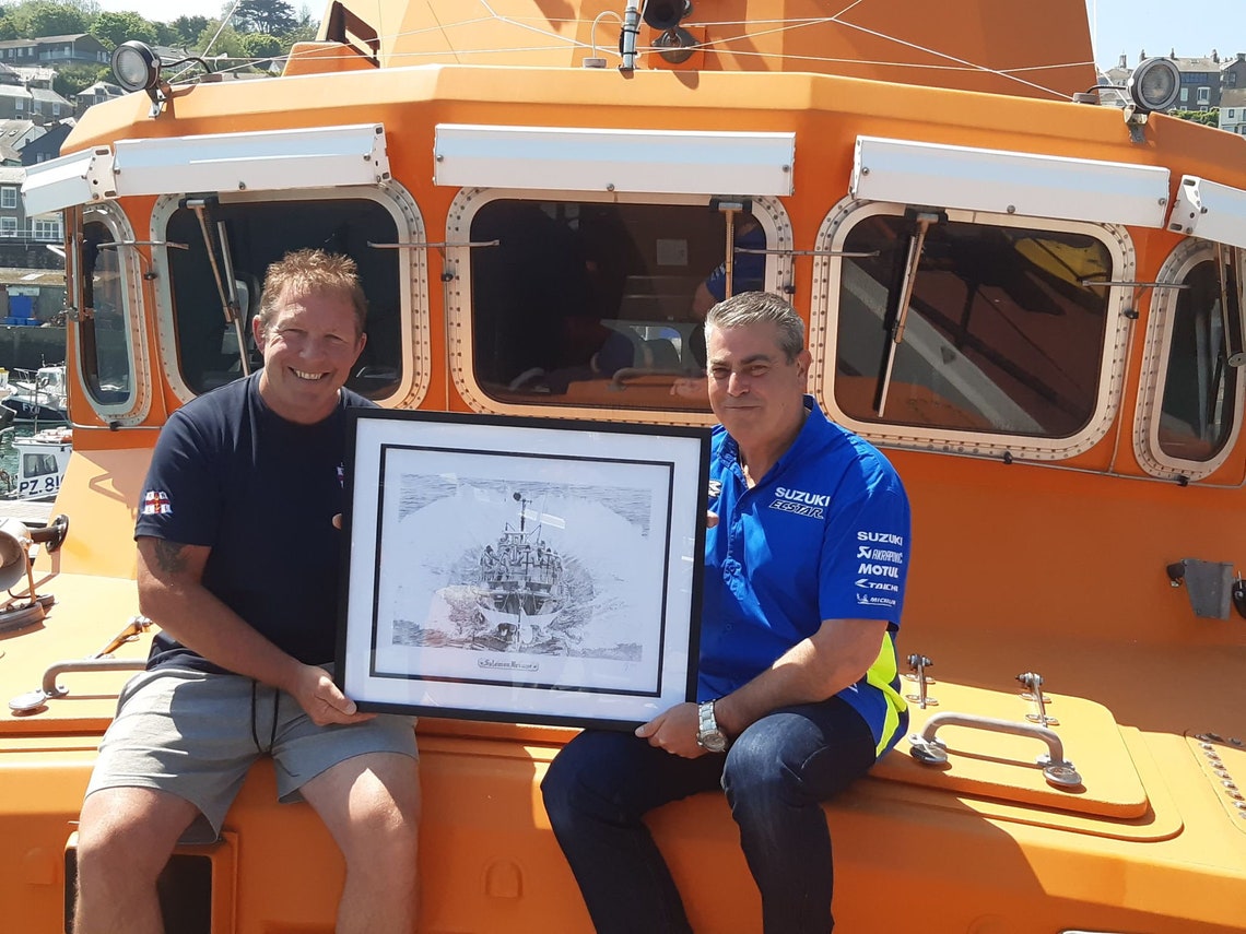 Penlee Lifeboat 'solomon Browne' by Paul Fulcher - Etsy UK