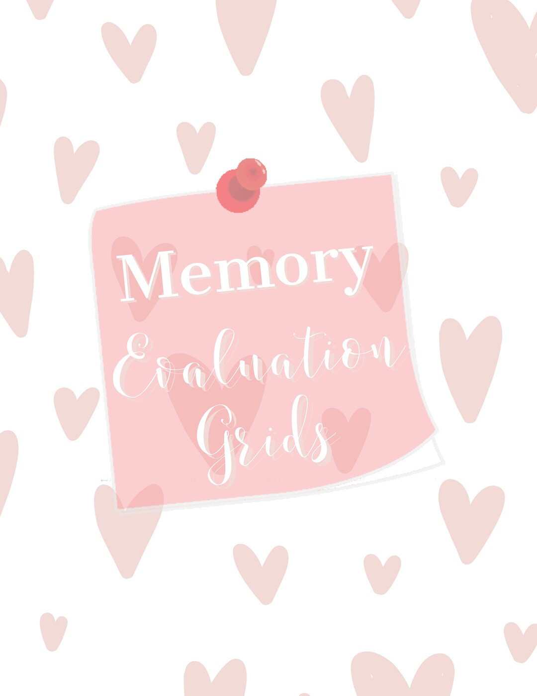 Memory Evaluation Grids // A Level Psychology Revision Notes - Etsy