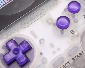 Game Boy Pocket Custom Resin Buttons Strawberry Candy - Etsy