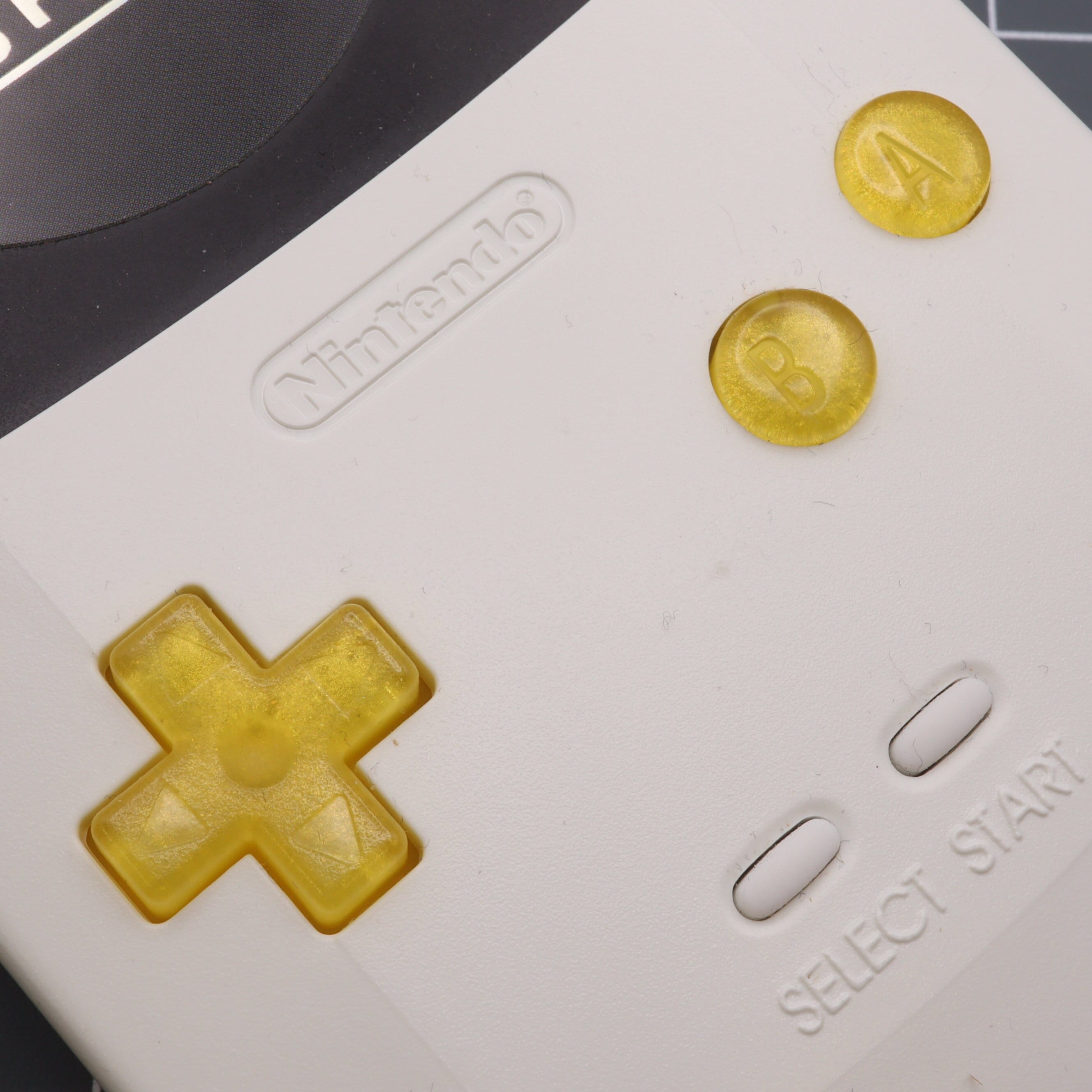Game Boy Color Custom Resin Buttons Lemon Candy - Etsy