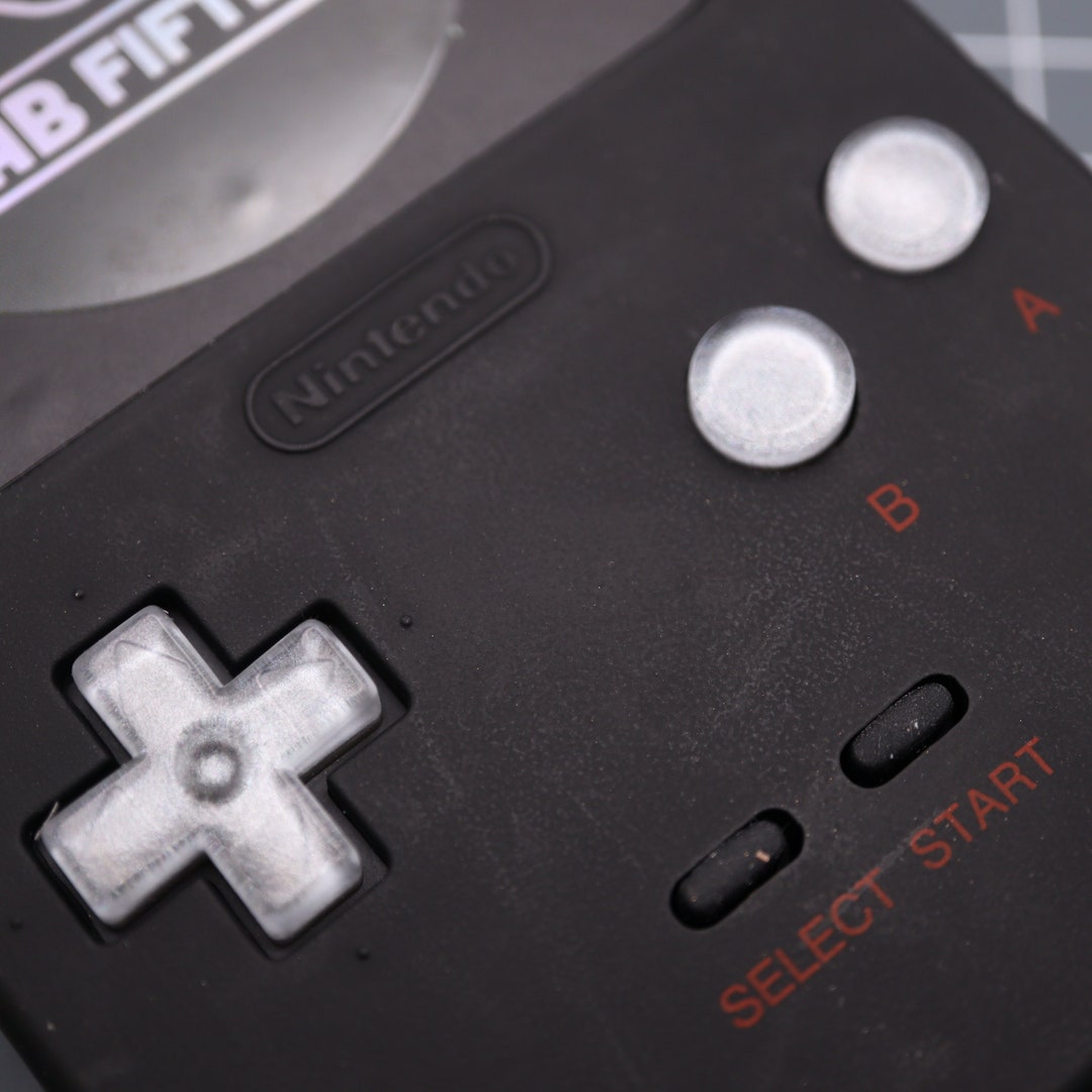 Game Boy Pocket Custom Resin Buttons Metallic Silver - Etsy