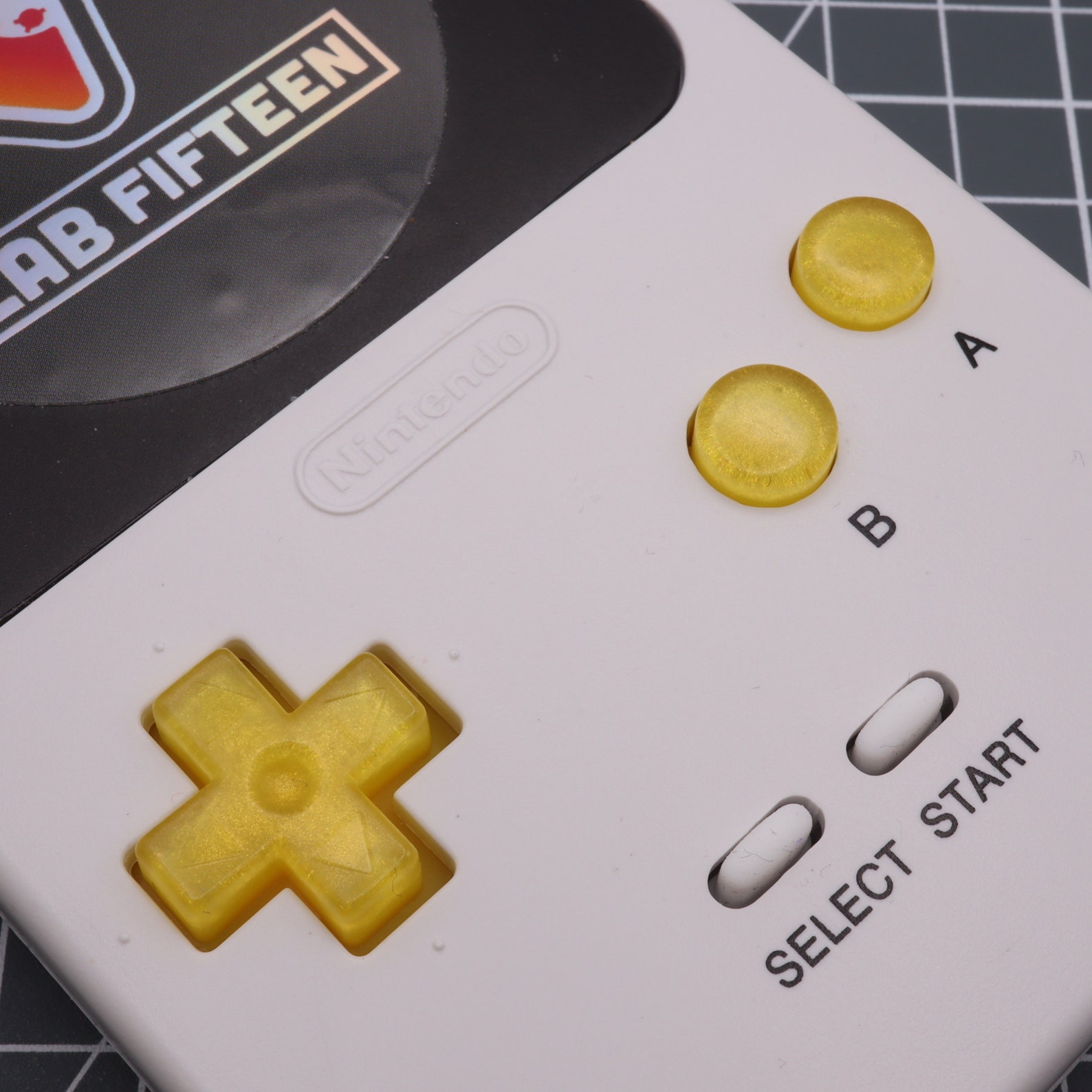 Game Boy Pocket Custom Resin Buttons Lemon Candy - Etsy