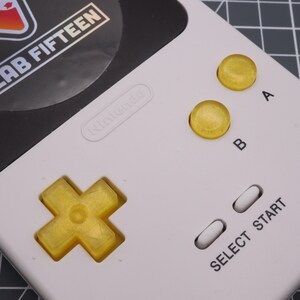 Game Boy Pocket Custom Resin Buttons Lemon Candy - Etsy