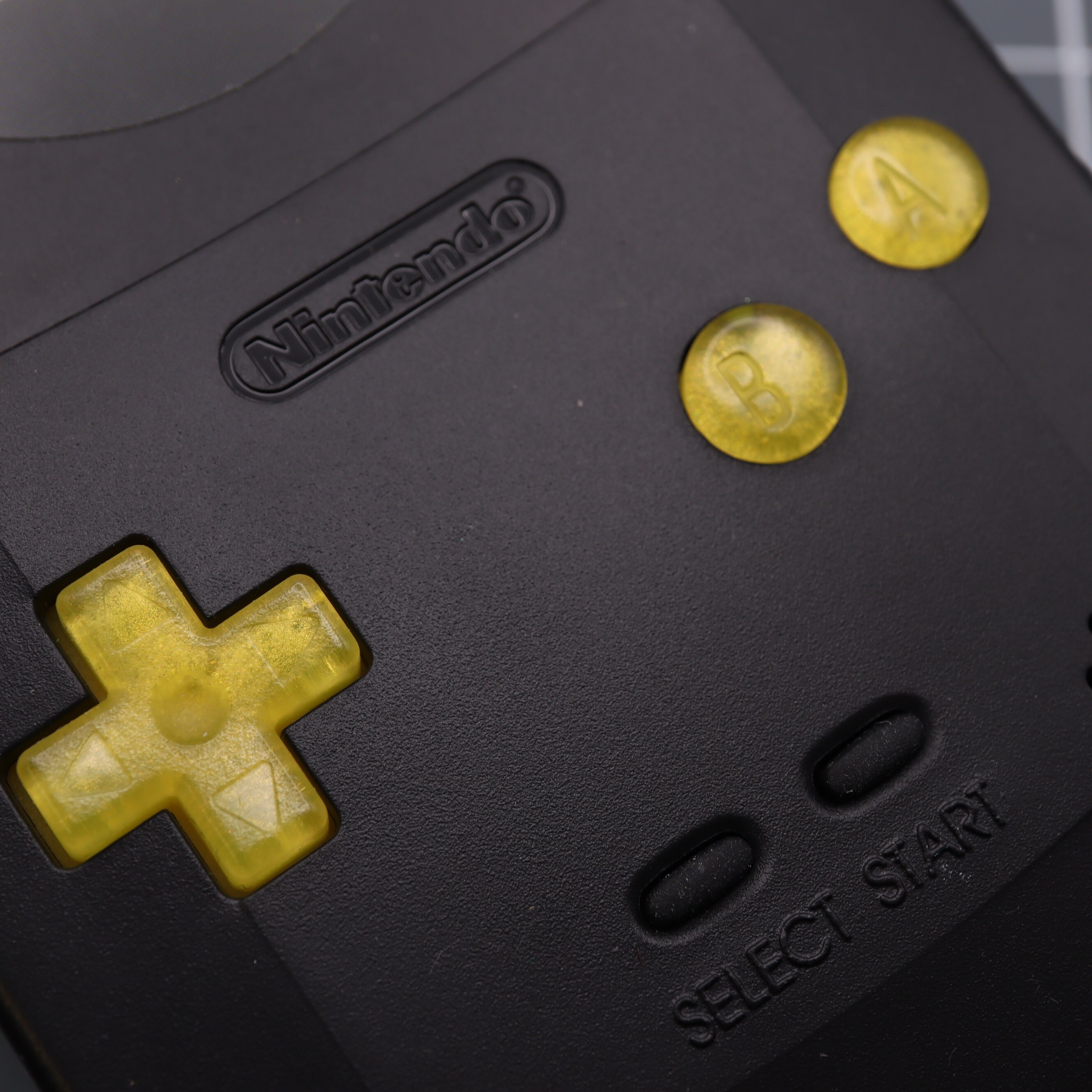 Game Boy Color Custom Resin Buttons Lemon Candy - Etsy