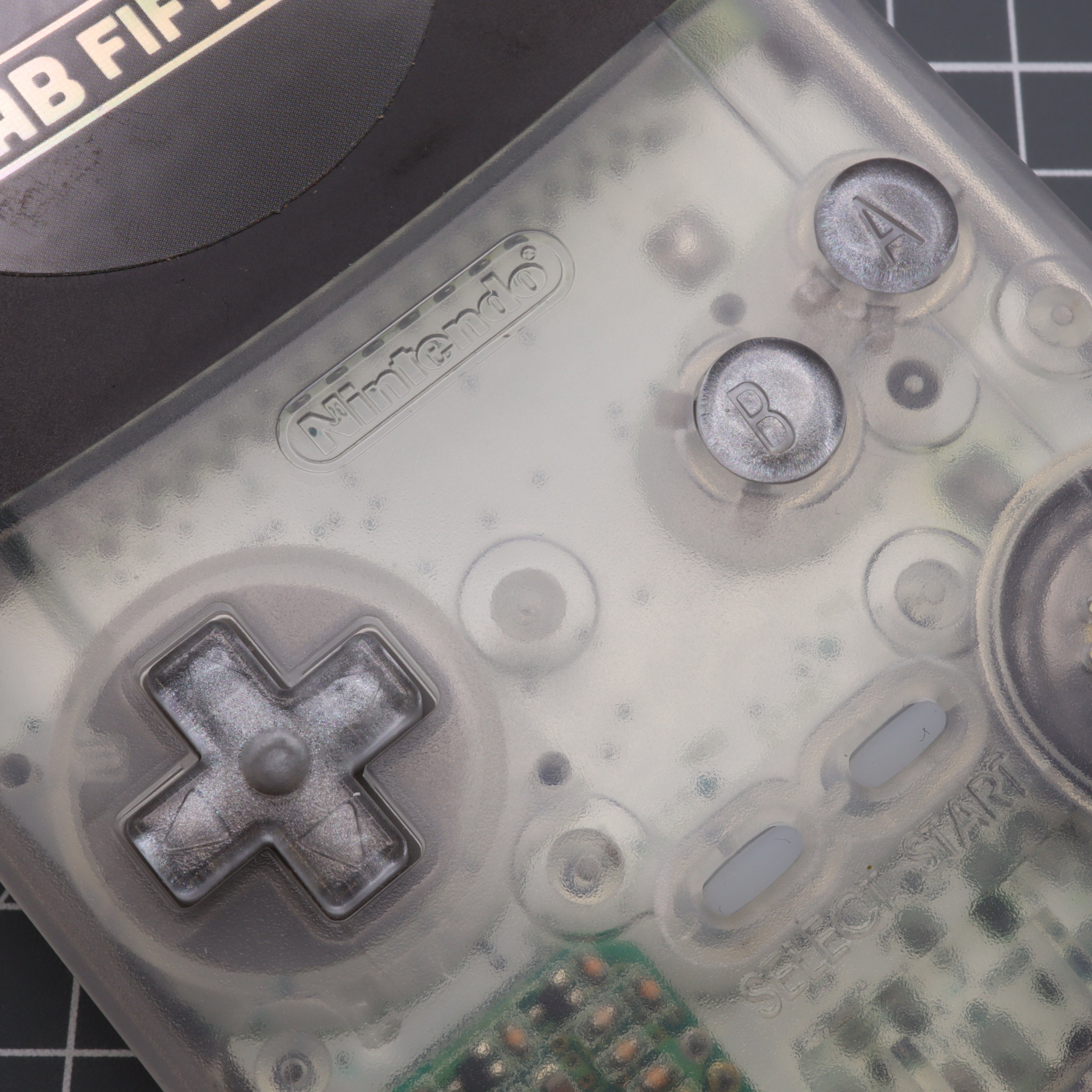 Game Boy Color Custom Resin Buttons Metallic Silver - Etsy