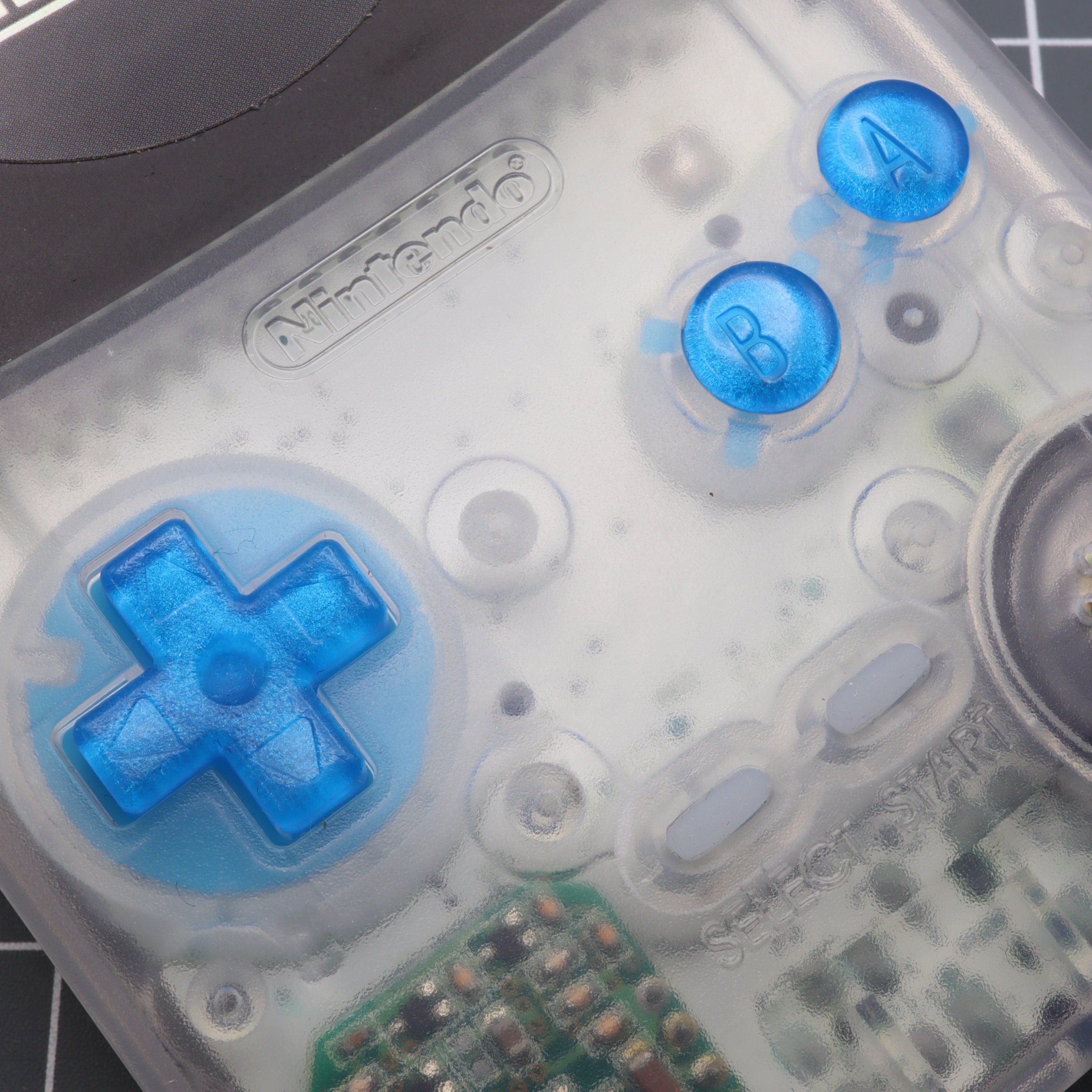 Game Boy Color Custom Resin Buttons Blueberry Candy - Etsy